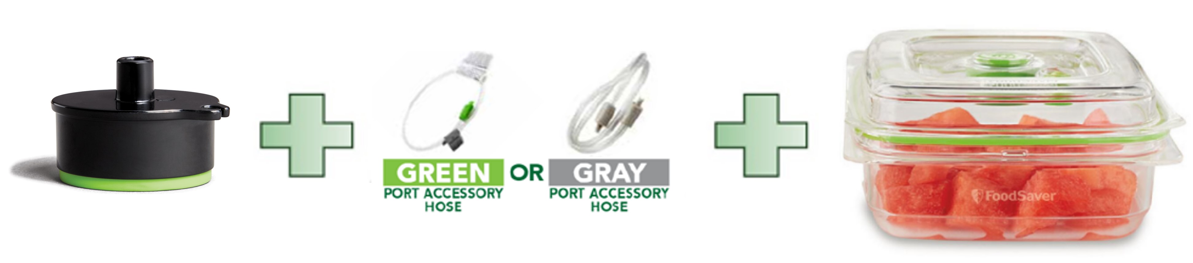 FoodSaver® Container Adapter How to use